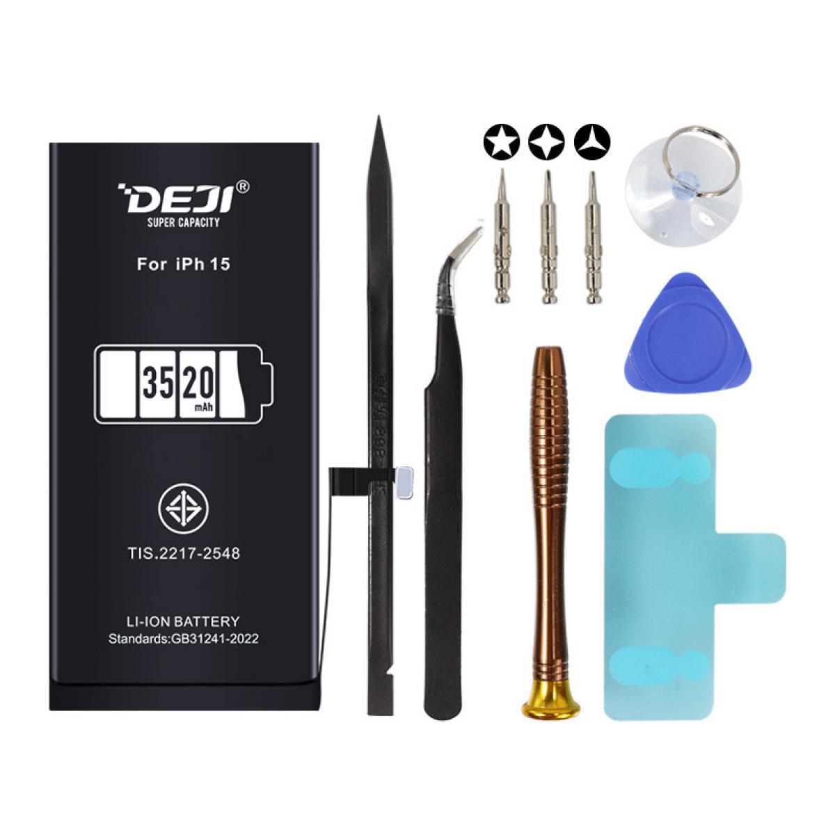 Посилена батарея (3520 mAh) для Apple iPhone 15 A3089 (DEJI) :: HI-POWER